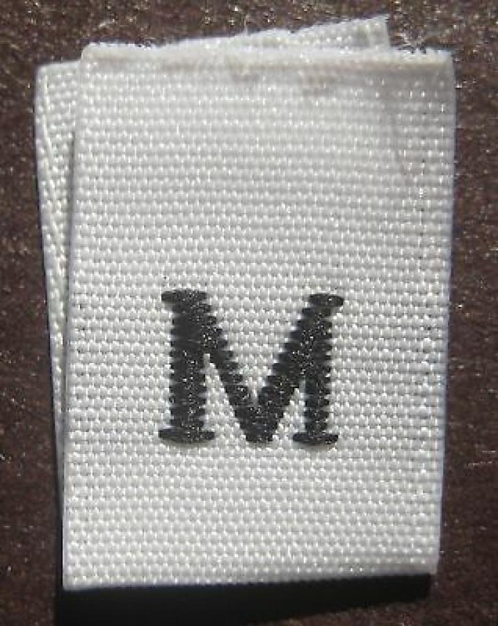 Woven Taffeta Size and Care Labels Tabs Ready to Ship: ClothingLabels4U ...